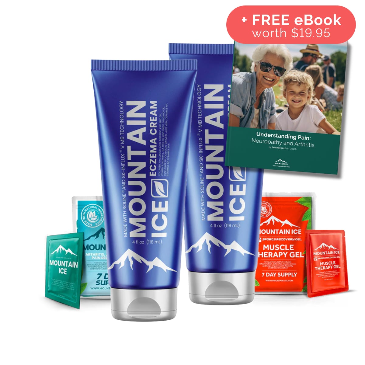 Sensitive Skin Soother Kit - Mountain Ice Pain Relief Gel
